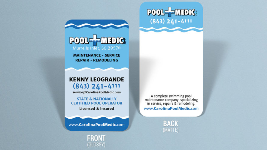 Pool Medic Corporate Identity - Design & Word